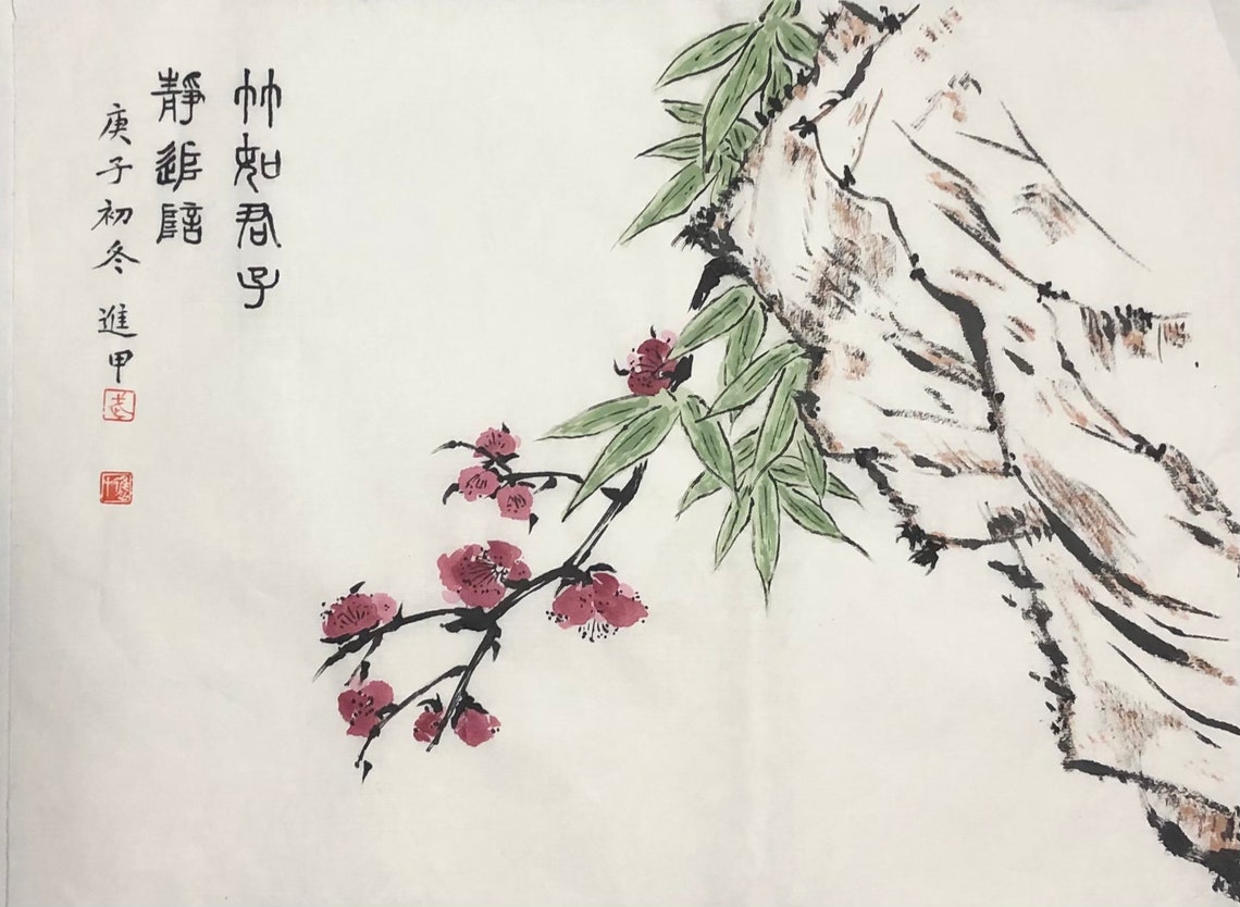 Original Chinese Ink and Wash Painting Hand Painting Chinese - Etsy