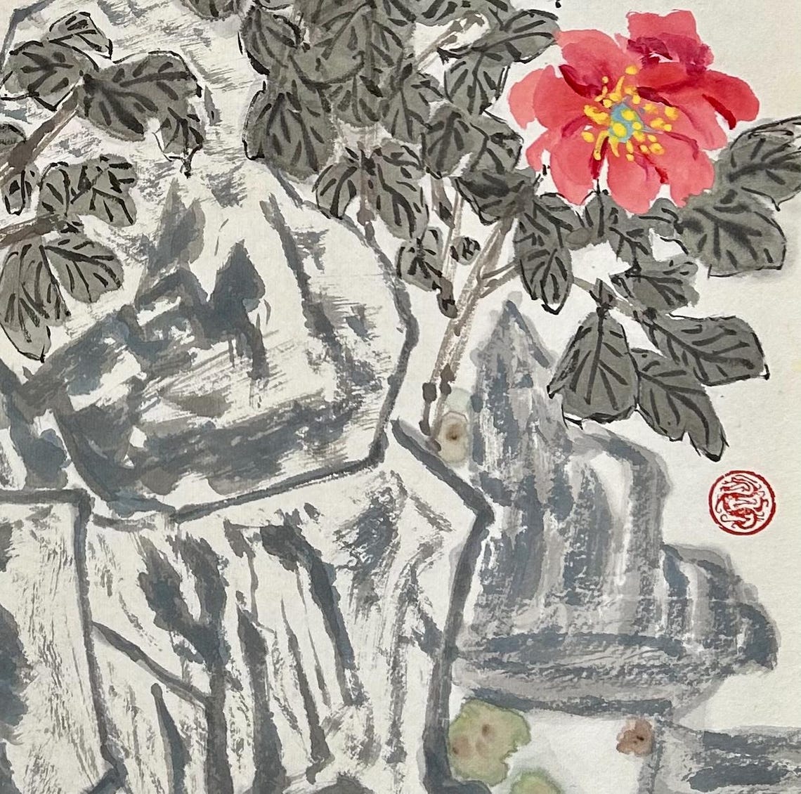 Original Chinese Ink and Wash Painting Hand Painting Chinese Wall ...