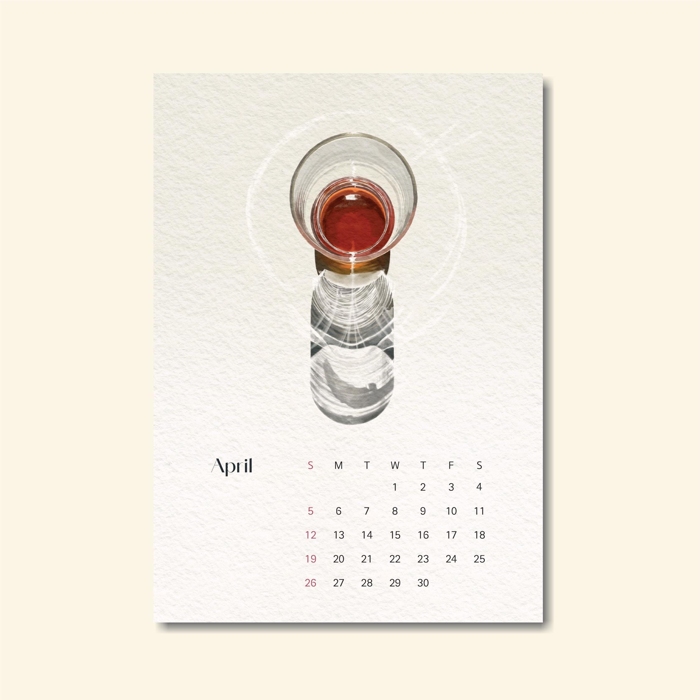 2026 Hand-painted Illustrated Calendar, A4, Illustration Calendar ...