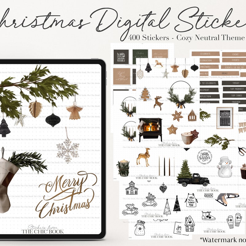 Holiday Sticker - Etsy