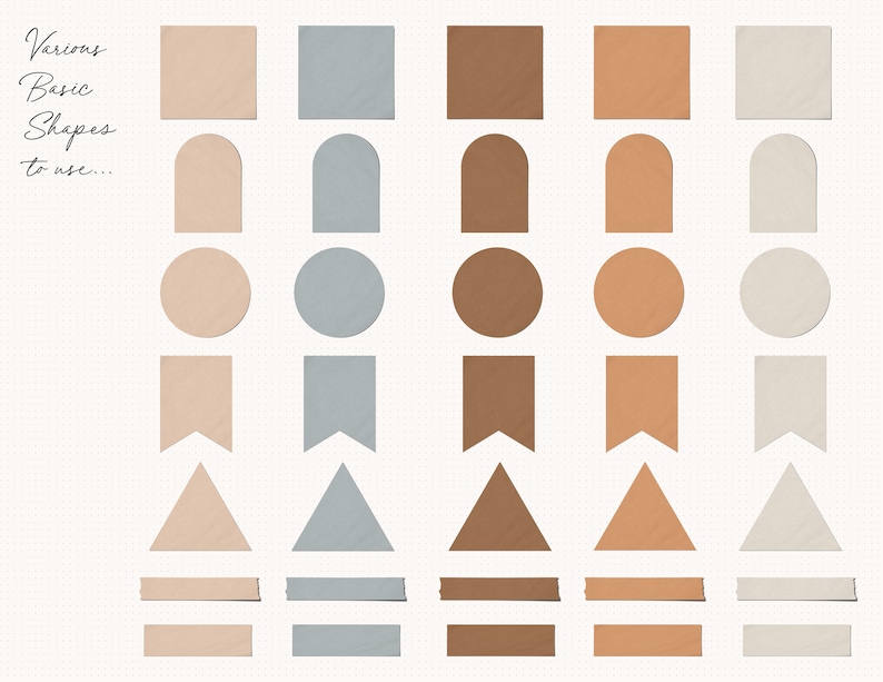 All Shapes Sticky Notes Pack - Mind Maps - Flowchart - Tasks ...