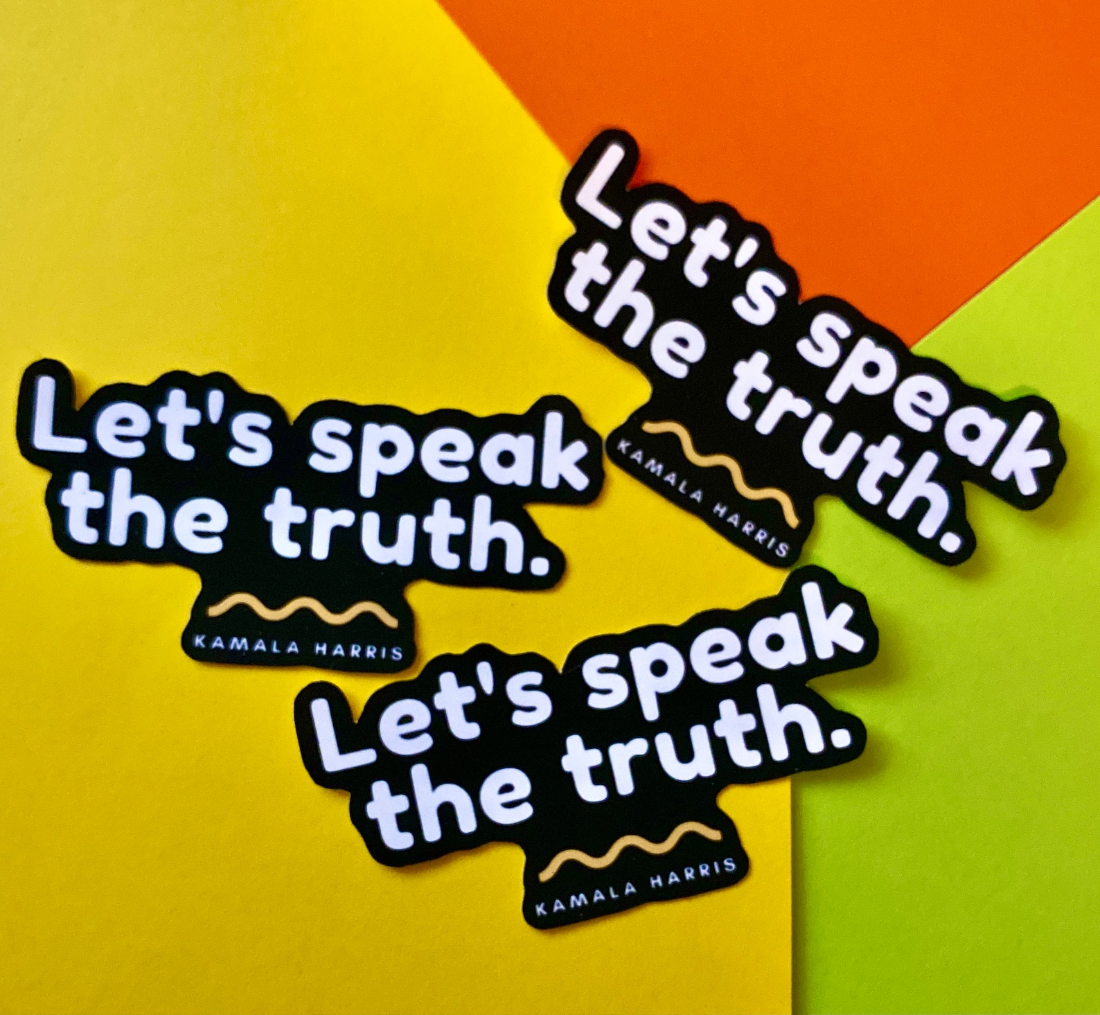 Let's Speak the Truth Vinyl Sticker | Humankindzone | PERFECT for ...