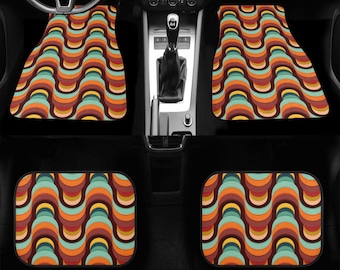 70s Retro Car Mats - Etsy