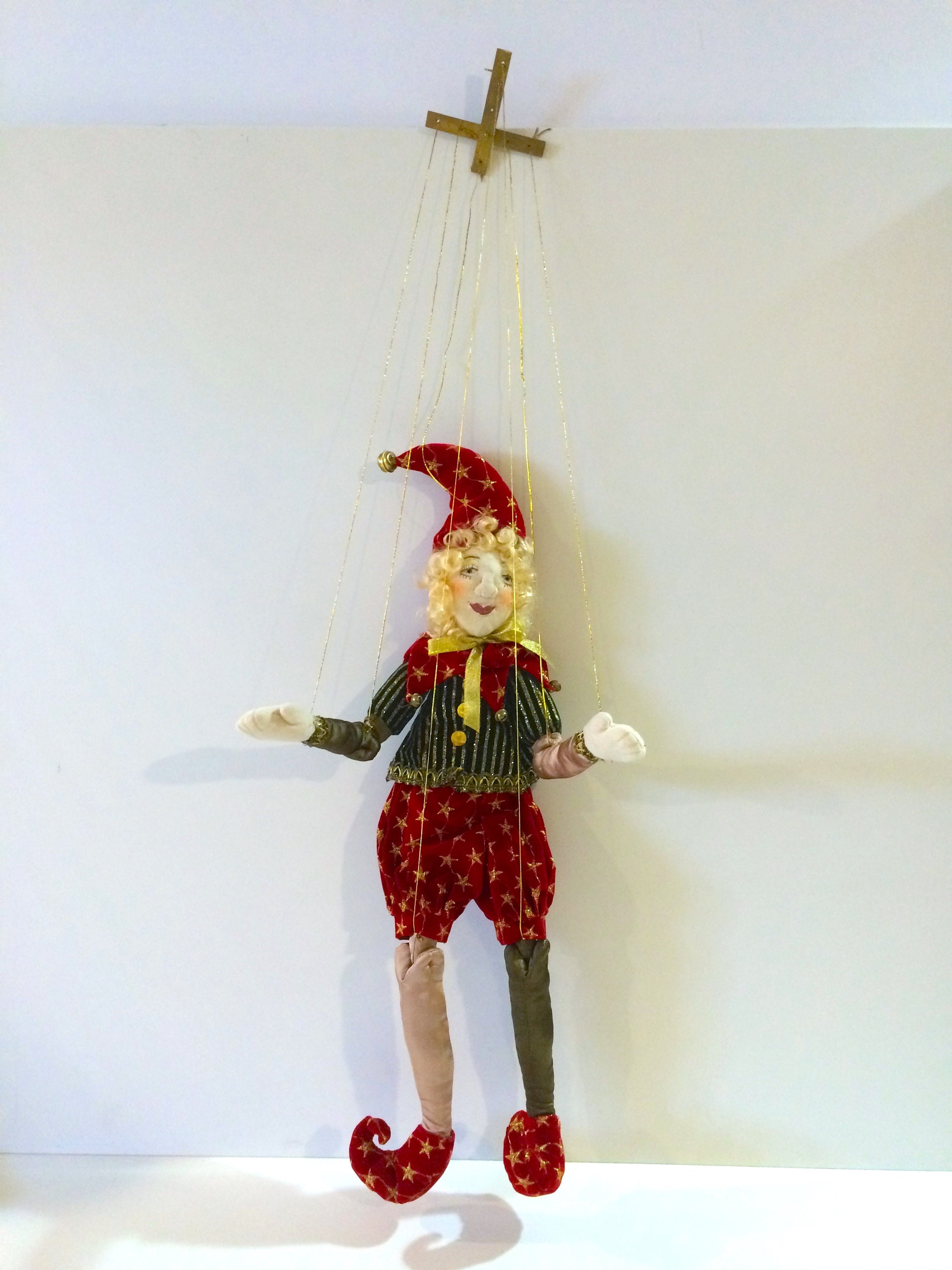 Mark Roberts Jester Marionette - Etsy