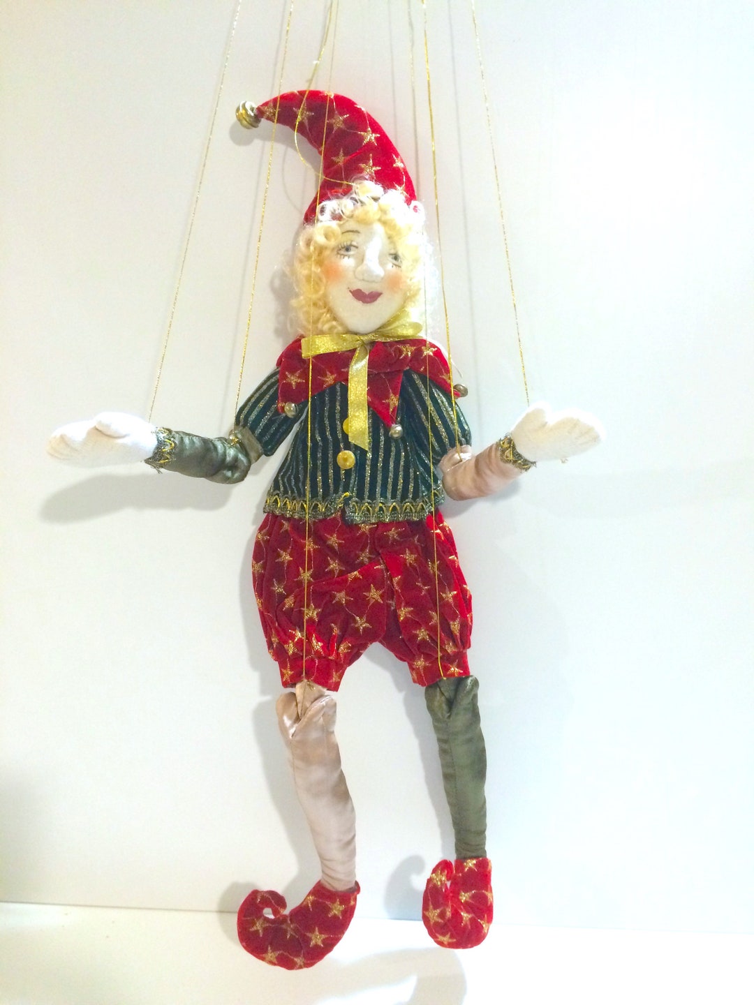 Mark Roberts Jester Marionette - Etsy