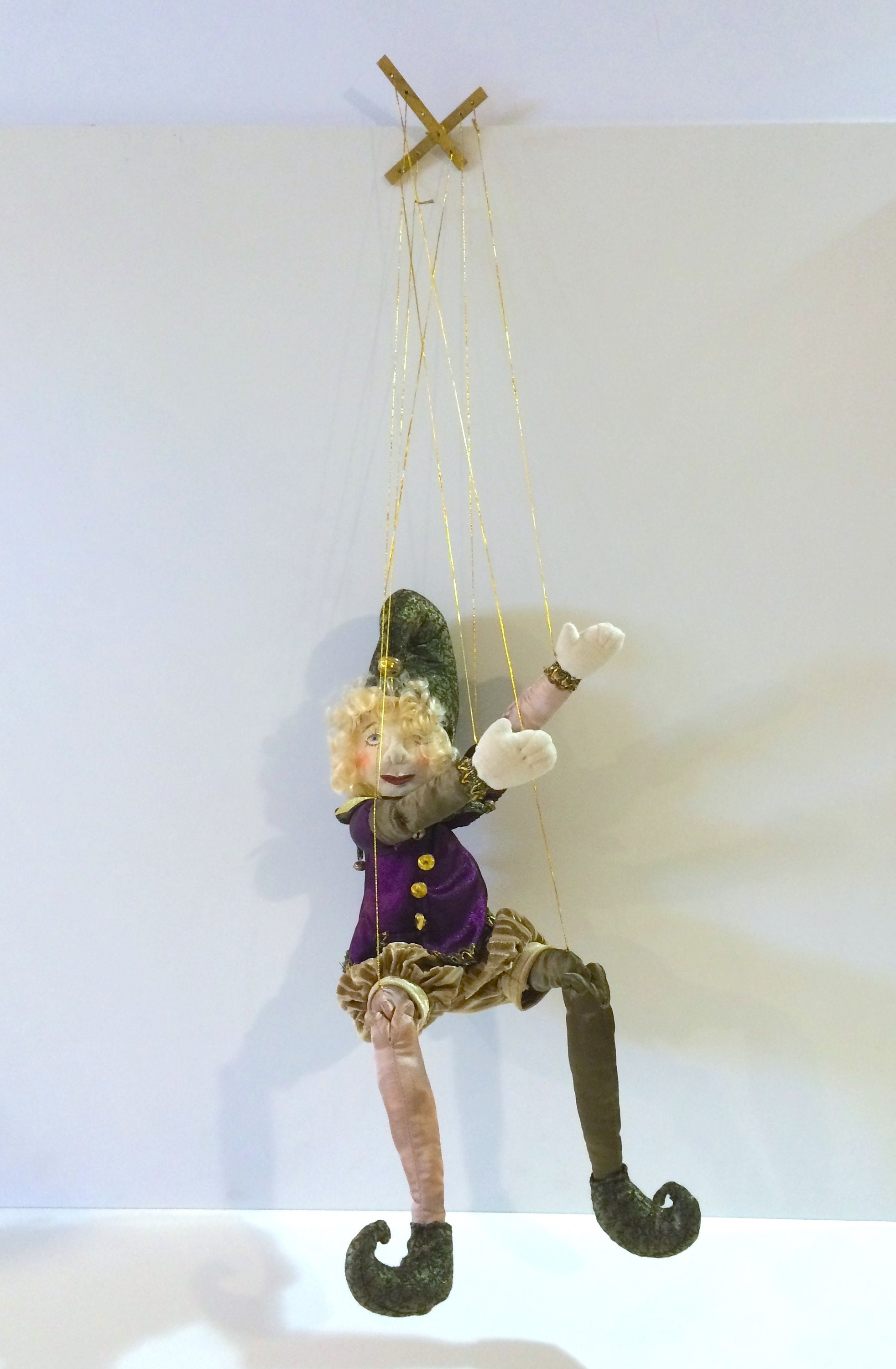 Mark Roberts Jester Marionette - Etsy