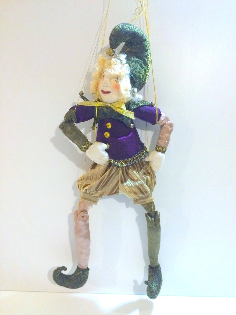 Mark Roberts Jester Marionette - Etsy