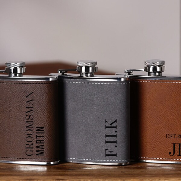 Personalized Flask - Etsy