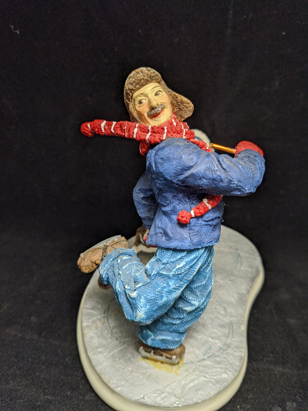 Vintage Rhodes Norman Rockwell Figurine "figure Eight'" - Etsy