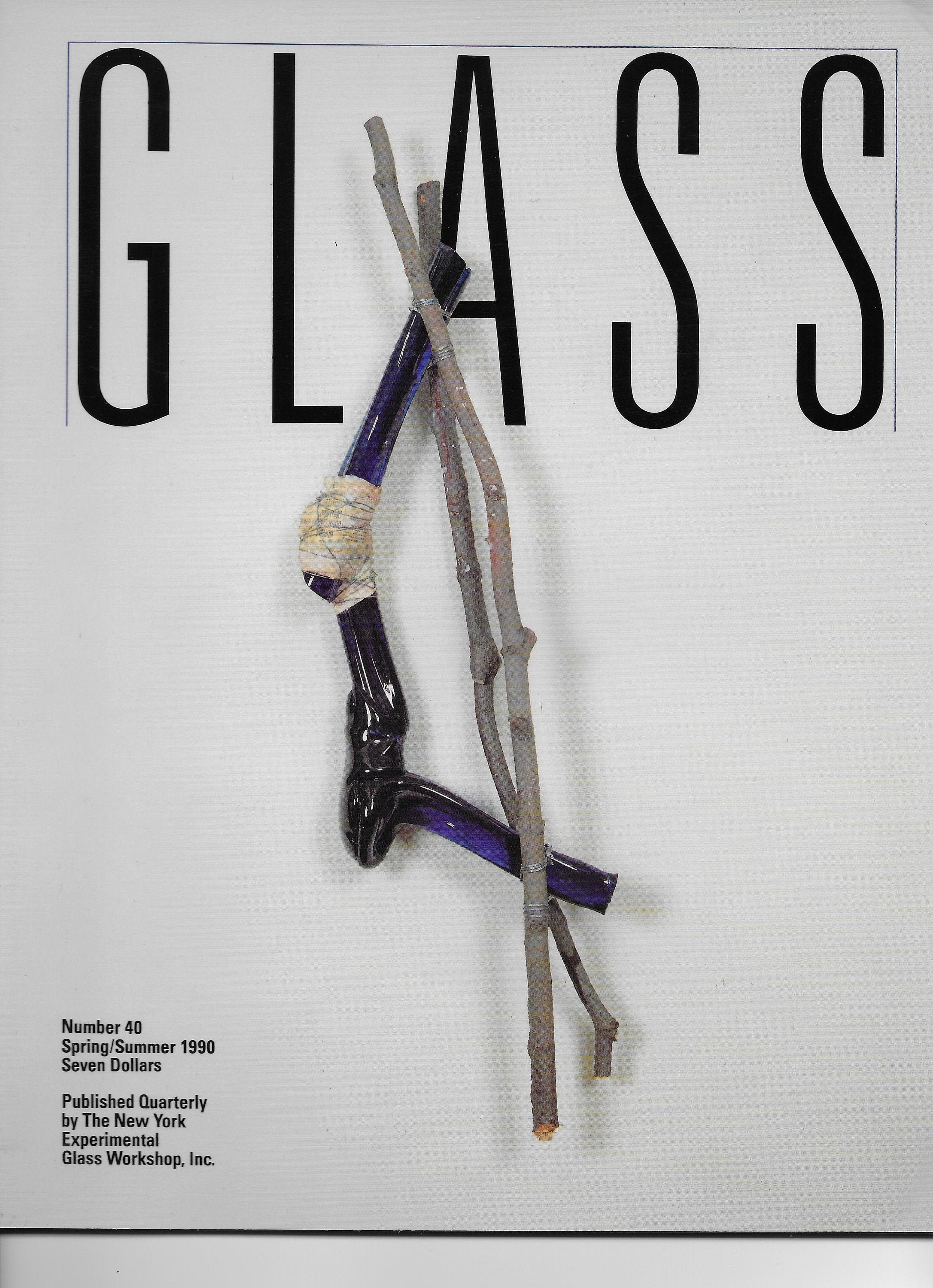 Glass Magazine Spring / Summer 1990 - Etsy New Zealand