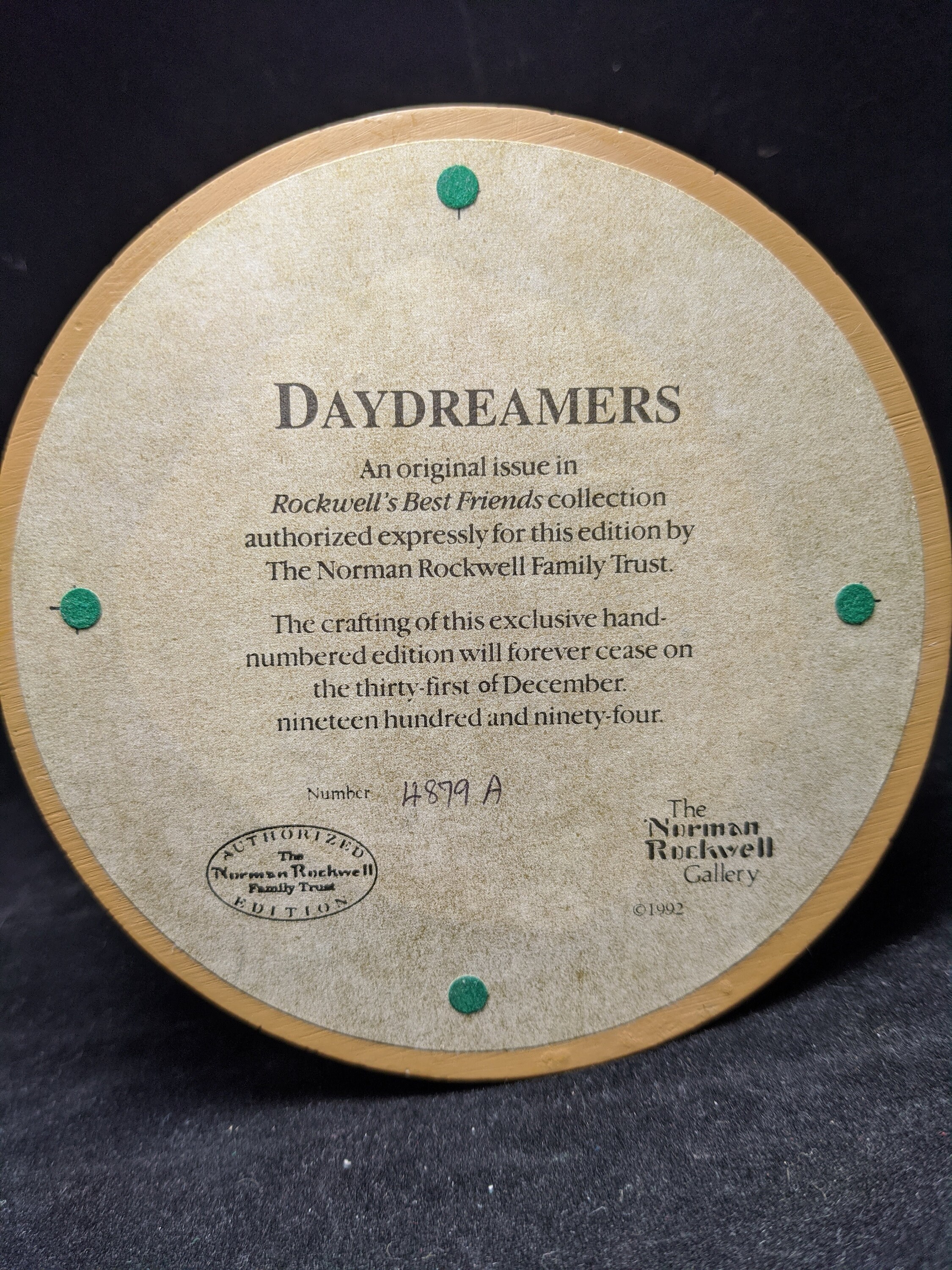 Vintage Rhodes Norman Rockwell Figurine - Etsy