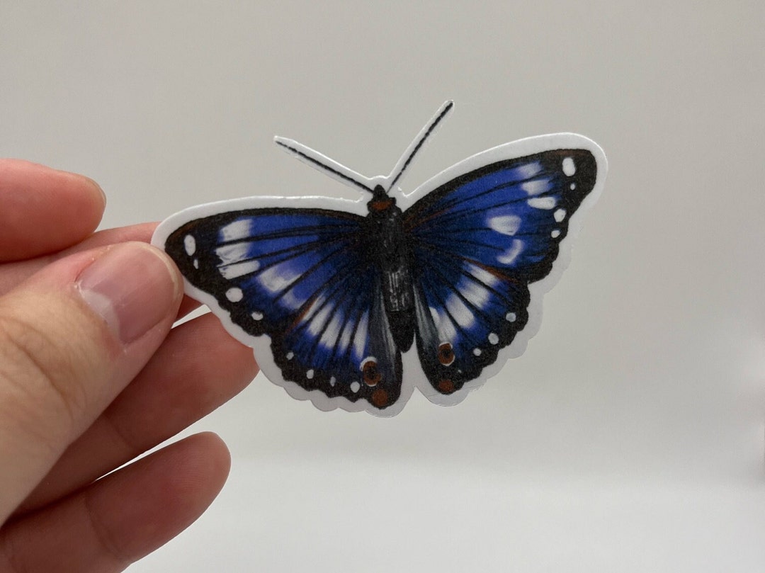 Blue Butterfly Sticker Decal for Journaling and Crafts | Decor - Etsy