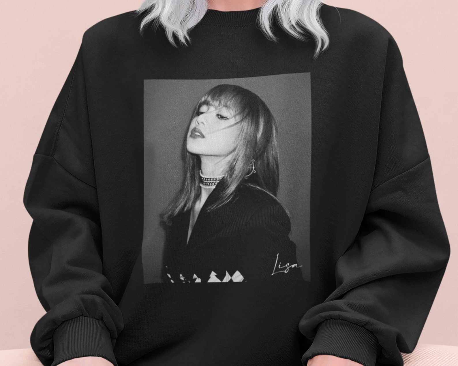 Blackpink Lisa Sweater Sweatshirt Hoodie / Black Pink KPOP Tee | Etsy