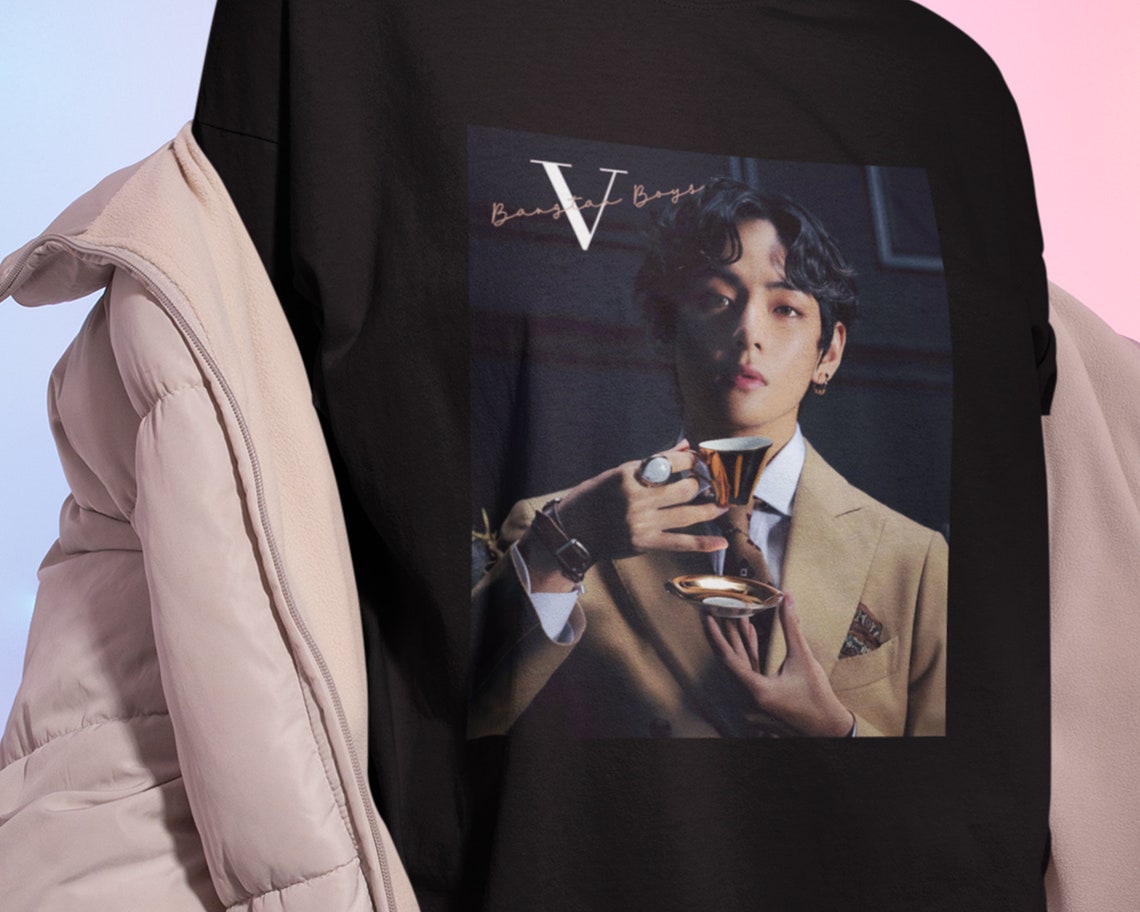 BTS V Shirt Tshirt Tee / Bangtan Boys Kim Taehyung Gift merch | Etsy