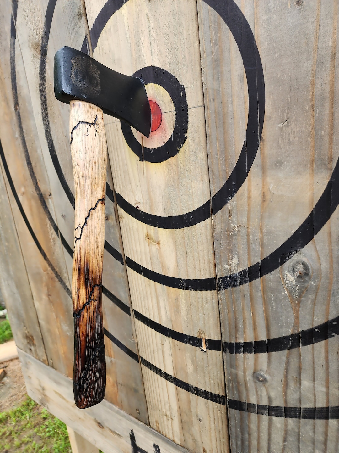 Fractal Lightning Throwing Axe Hatchet - Etsy