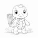 Childrens Coloring Book | Turtle Themed | Instant PDF Download & Print ...