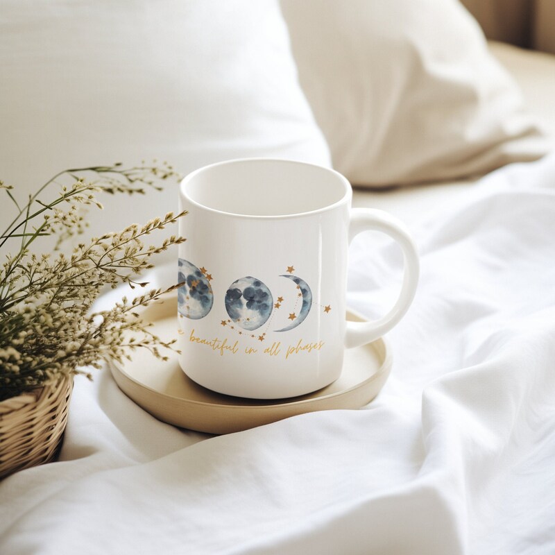 Ceramic Mug Moon - Etsy