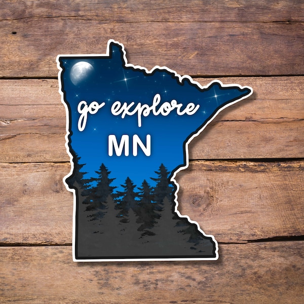 Minnesota State Park Stickers - Etsy