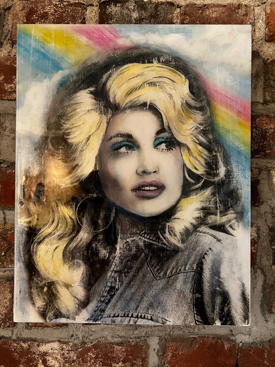 Dolly Parton Painting - Etsy
