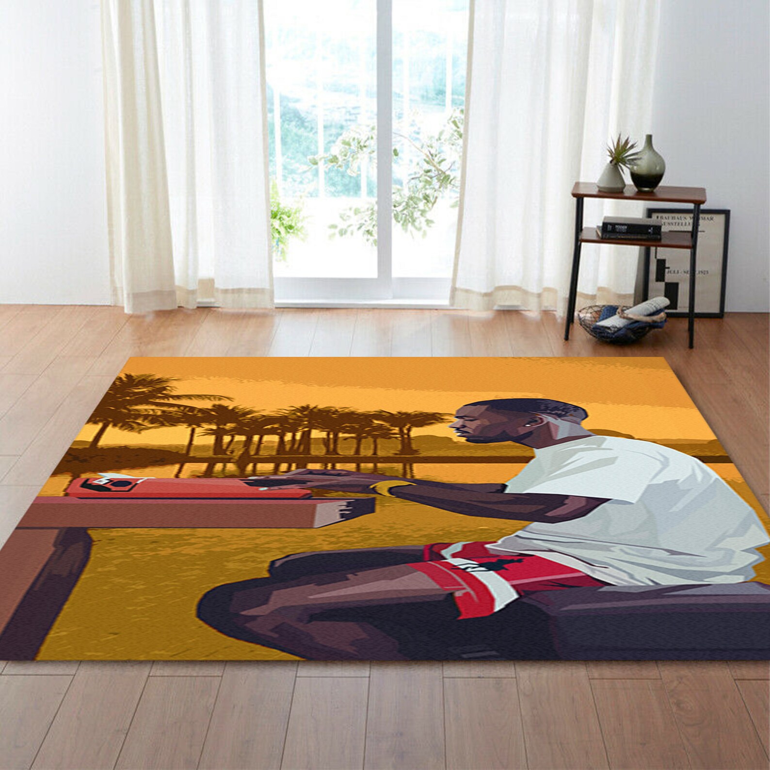 Frank Ocean Area Rug Vintage Frank Ocean 90s Retro Rug | Etsy