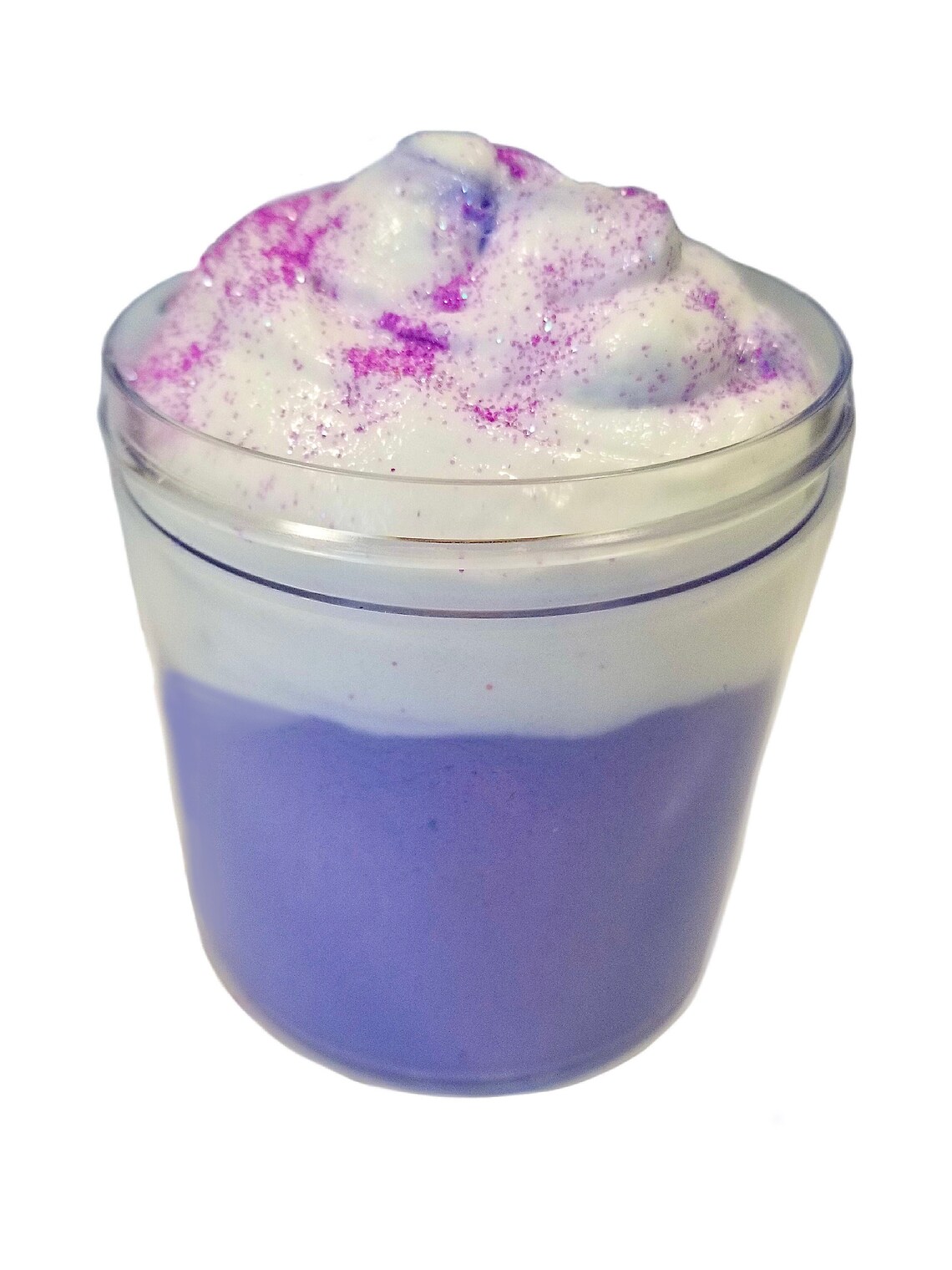 Lavender Cream Purple & White Cloud Cream Butter Slime | Etsy