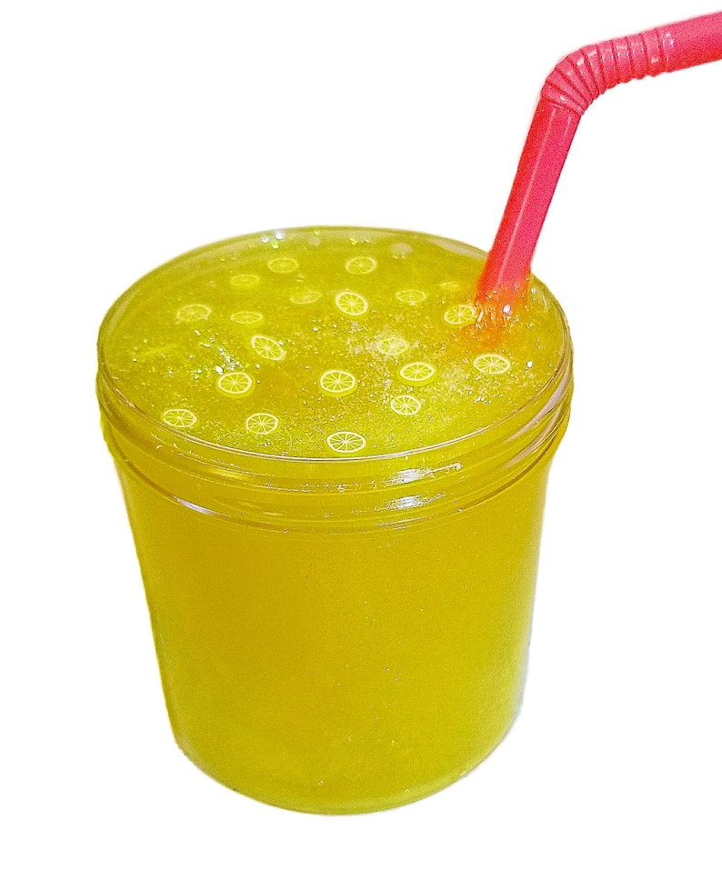 Chillin with Rachel Slime Metallic Lemonade SlimeClear | Etsy