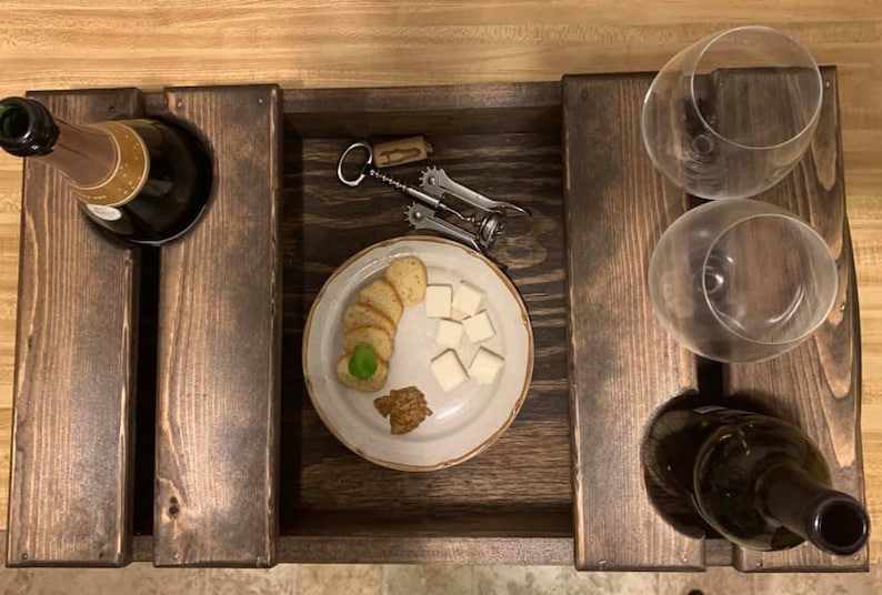 Wine Serving Tray - Etsy