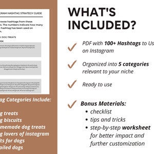 Dog Treat Instagram Hashtags Strategy and Planning Guide, Grow ...