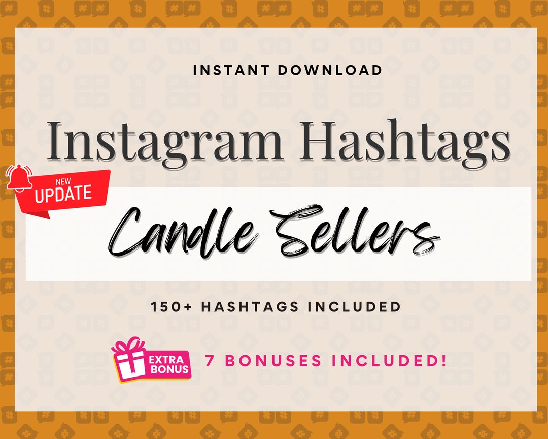 Candle Maker Instagram Hashtags + Strategy and Planning Guide, Candle ...