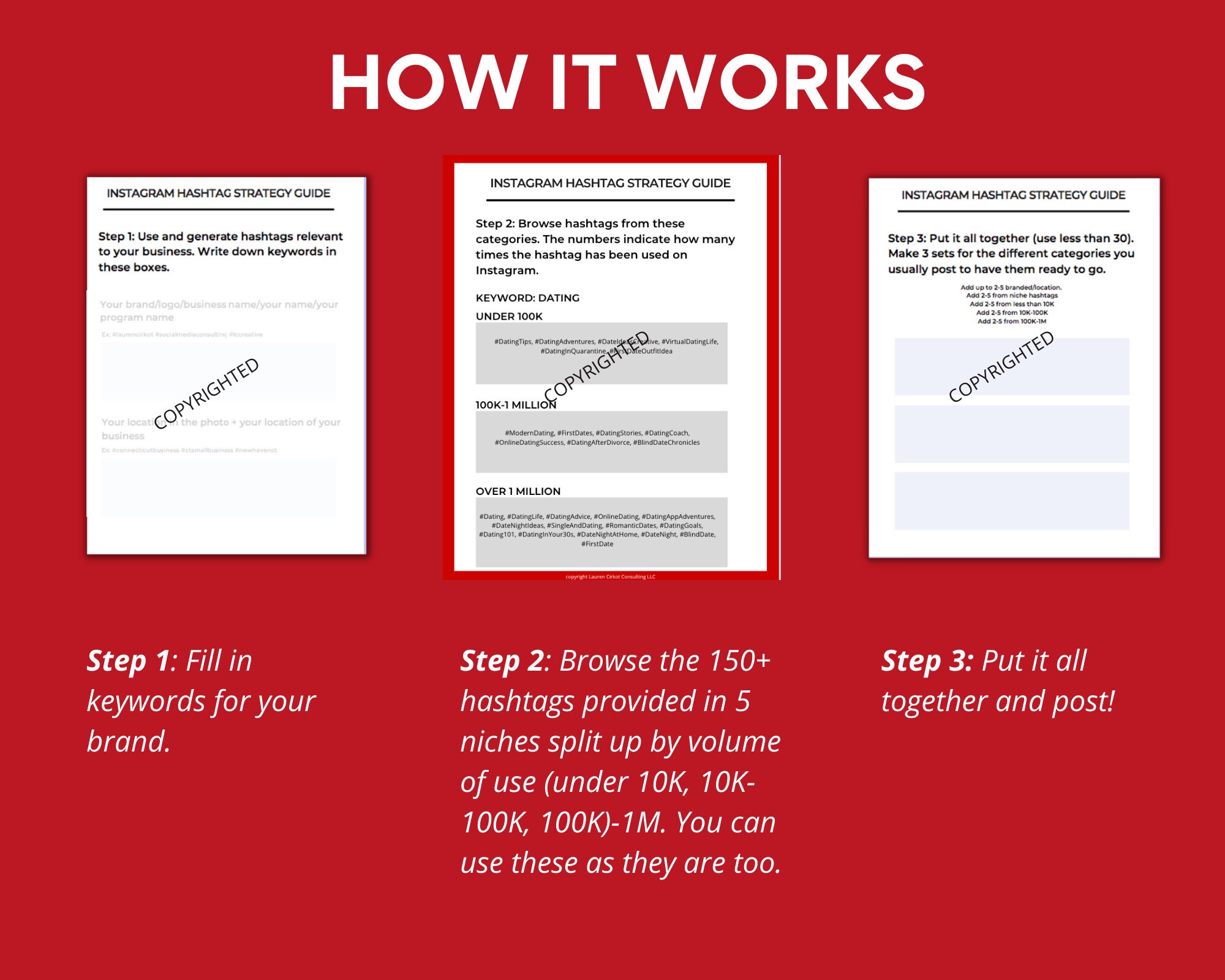 Relationship & Dating Hashtags Strategy and Planning Guide, Social ...