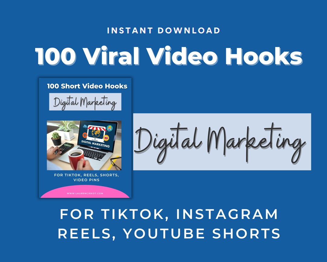 Digital Marketing Manager Video Hooks, Instagram Reels Template, Video ...