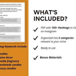 Candle Maker Instagram Hashtags + Strategy and Planning Guide, Candle ...