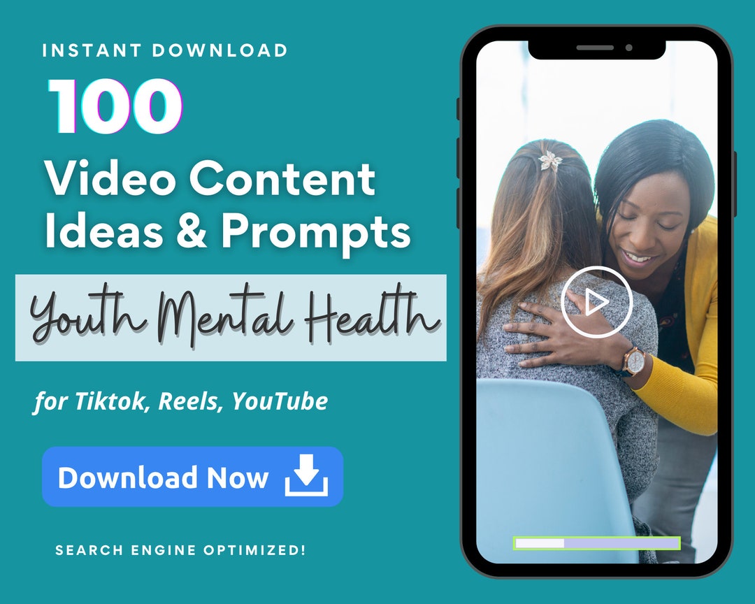Youth Mental Health Video Content Ideas for Tiktok, Reels, Youtube ...
