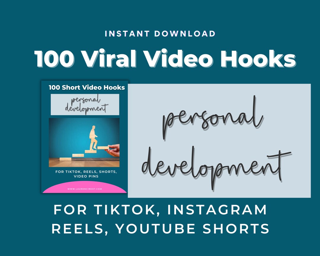 100 Viral Video Hooks: Personal Development, Life Coaching (PDF) - Etsy