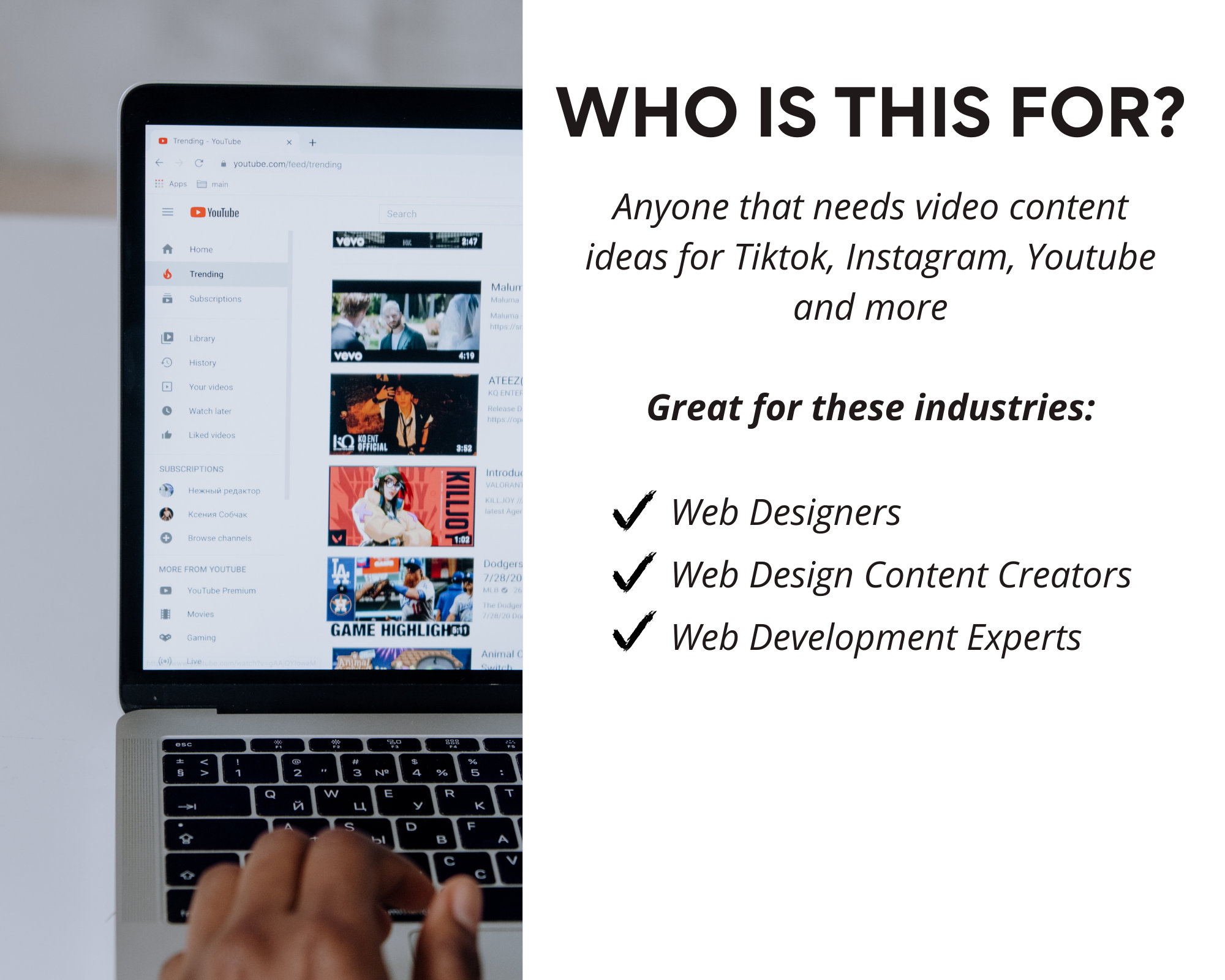 Web Design Video Content Ideas for Tiktok,reels,youtube,viral Tiktok ...