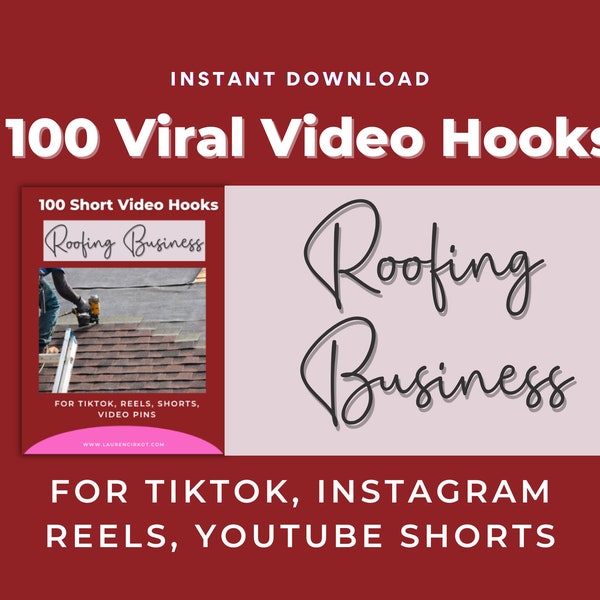 Roofing Social Media Posts Template - Etsy