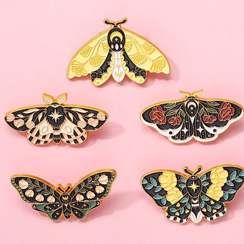 Stars Moon Star Enamel Cute Pin Set Pins Laple Pin Hard Enamel - Etsy