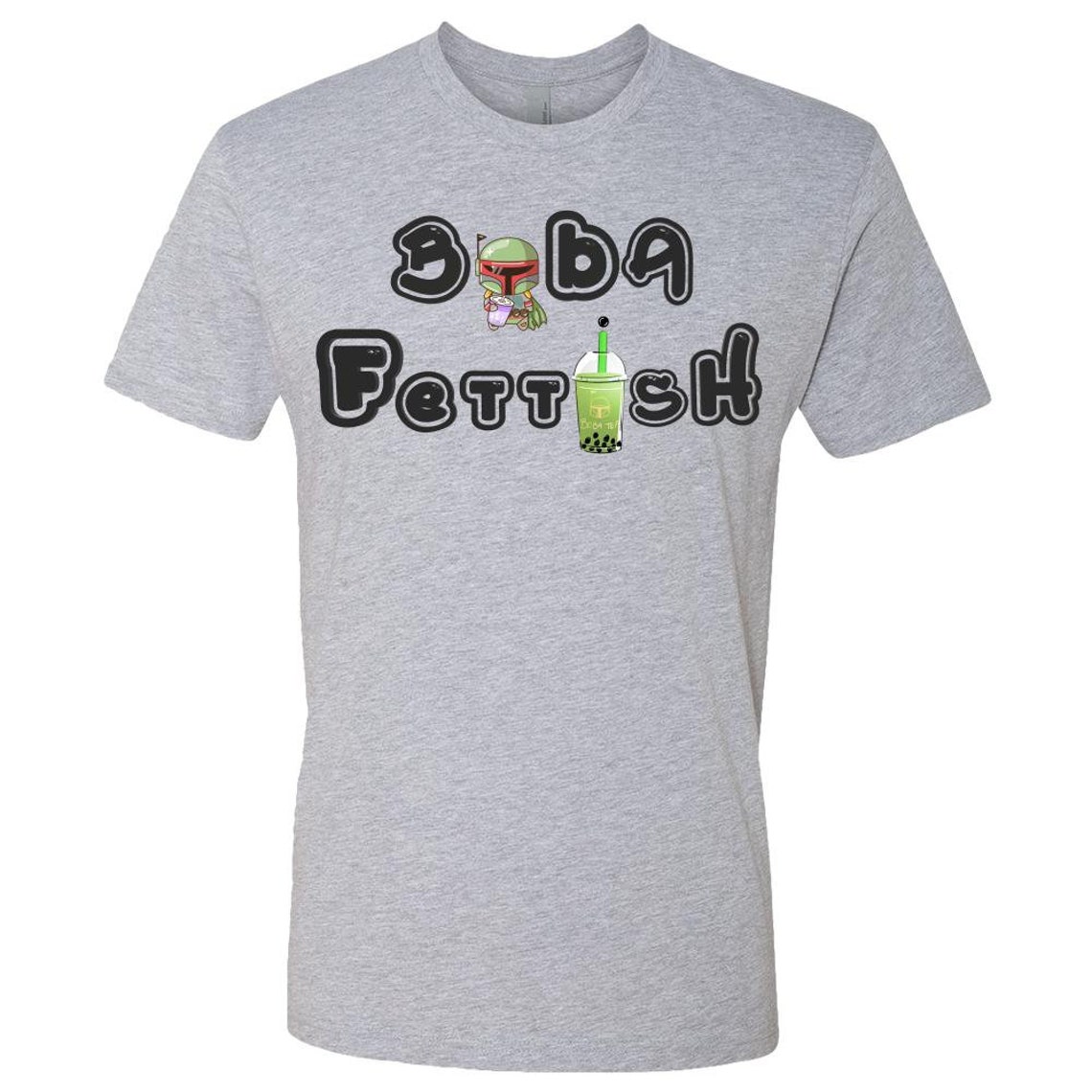 Boba Fett Next Level Tea Boba Drink Tea Shirt Star Wars I - Etsy