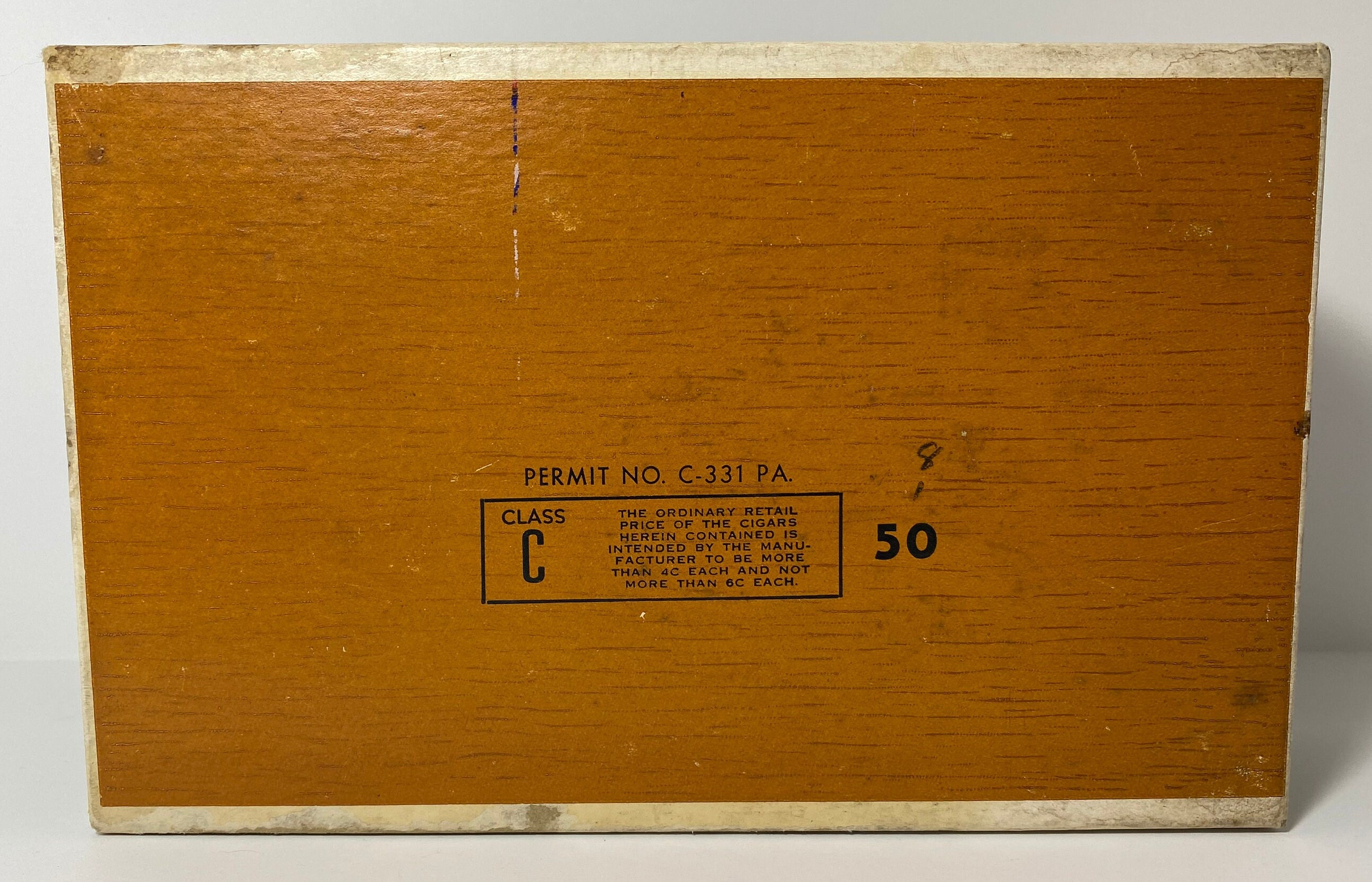 1920's Golden's Blue Ribbon Cigar Box | Etsy