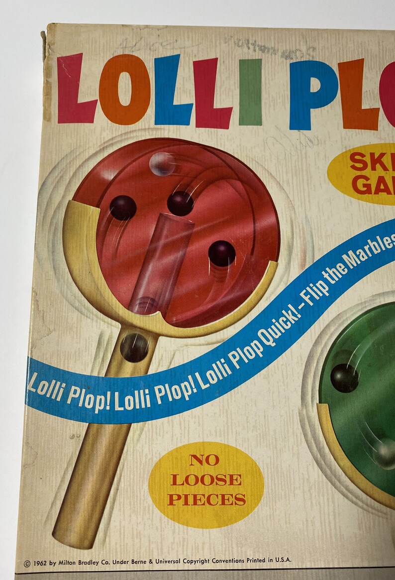1962 Milton Bradley Lolli Plop - Etsy