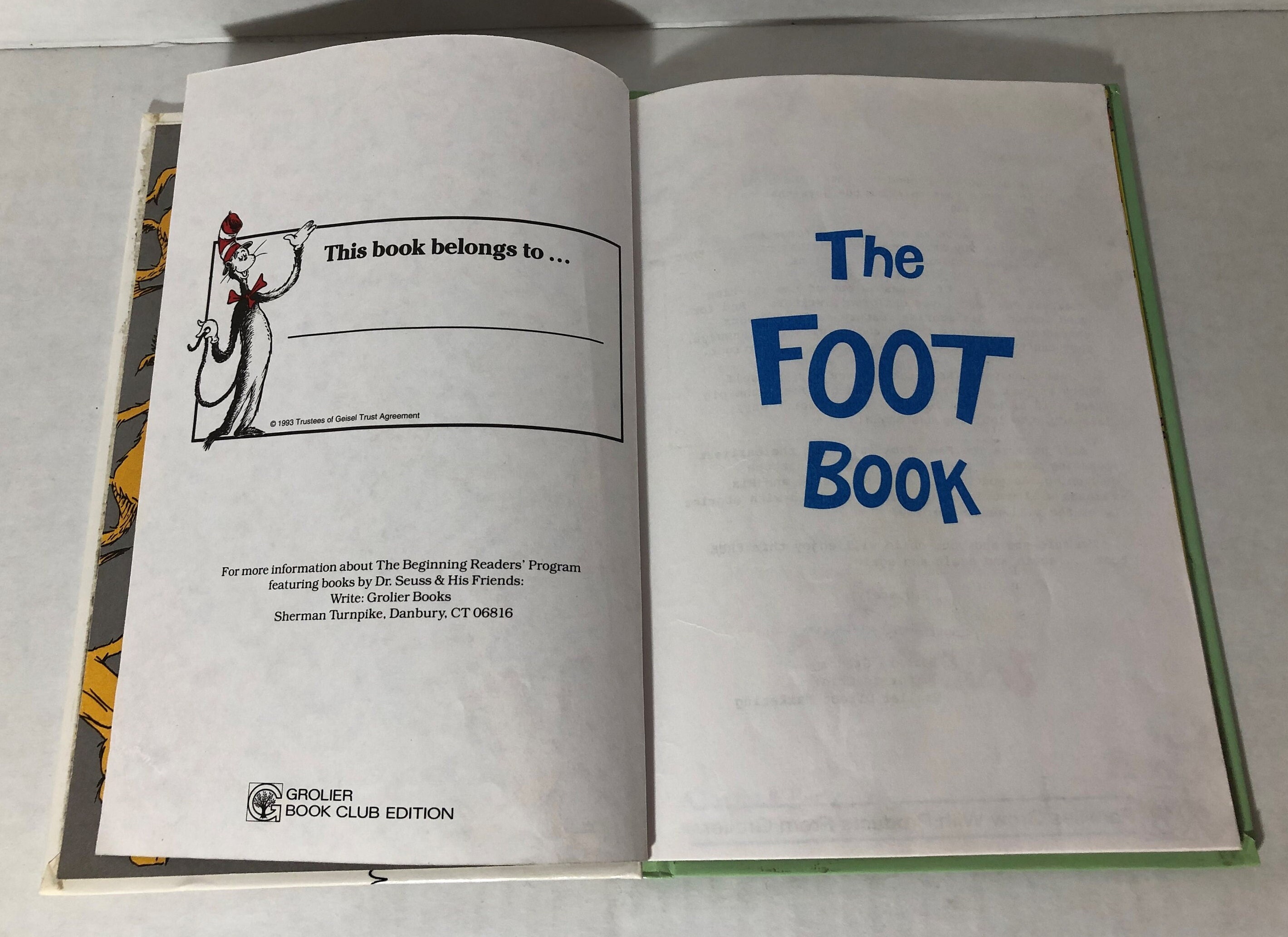 1968 "the Foot Book" by Dr. Seuss - Etsy