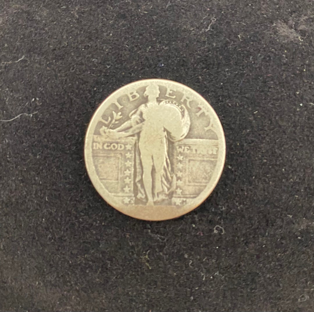 No Date Standing Liberty Quarter - Etsy