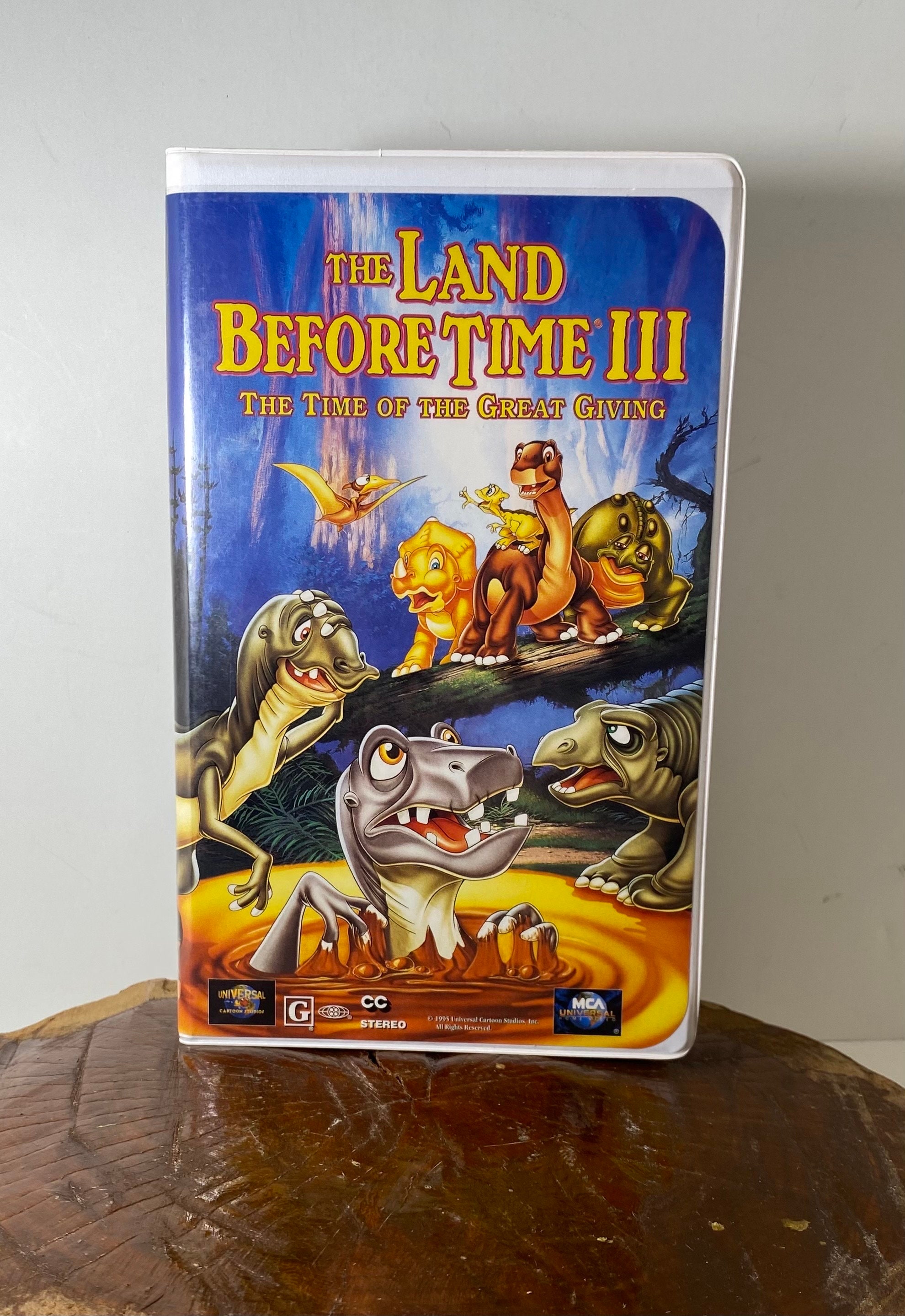 The Land Before Time 3 “the Time of the Great Giving” VHS - Etsy