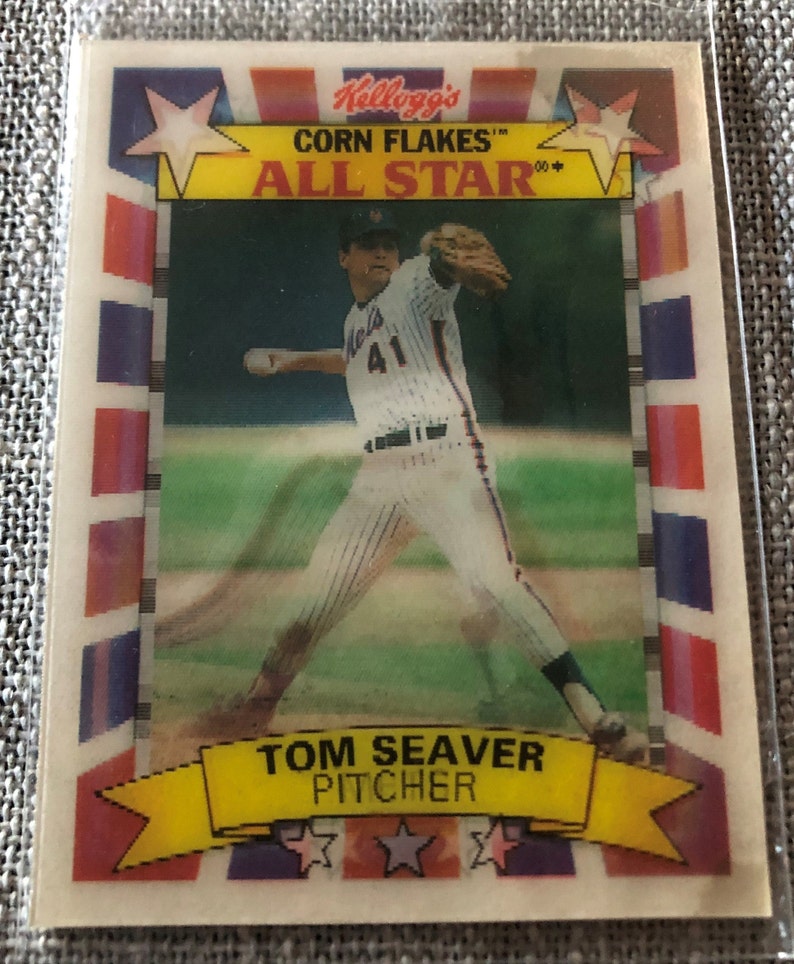 1992 Kellogg's Corn Flakes All-star Baseball Cards - Etsy