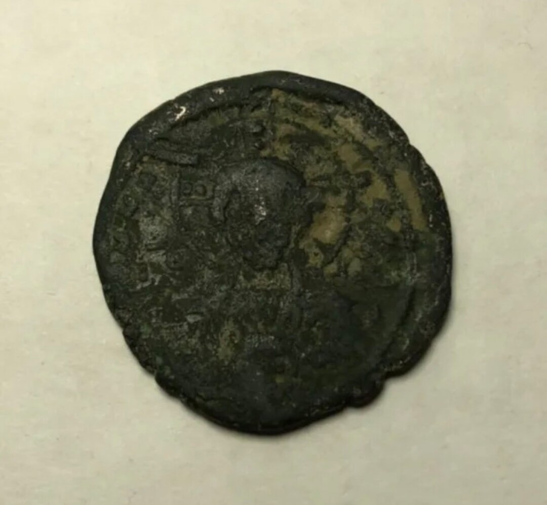 Ancient Anonymous Jesus Christ Follis 1020-1028 A.D. - Etsy