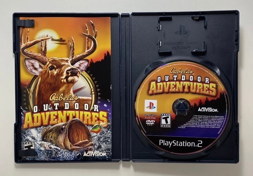 PS2 cabela's Outdoor Adventures Game - Etsy