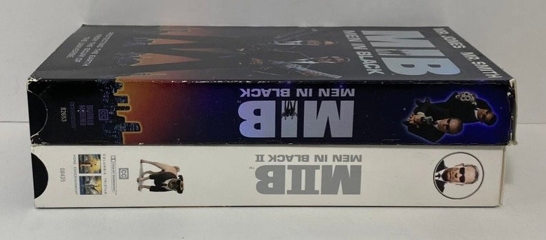 Men in Black & Men in Black II VHS - Etsy