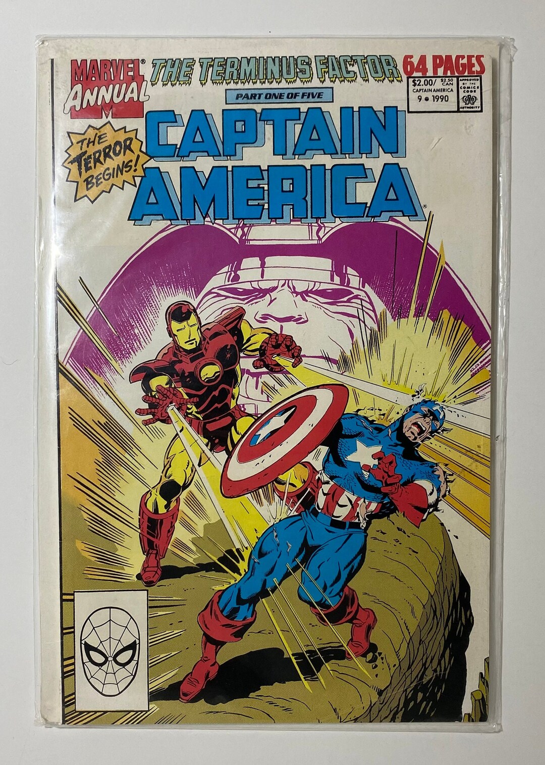 The Terminus Factor Part 1: Captain America & Iron Man - Etsy