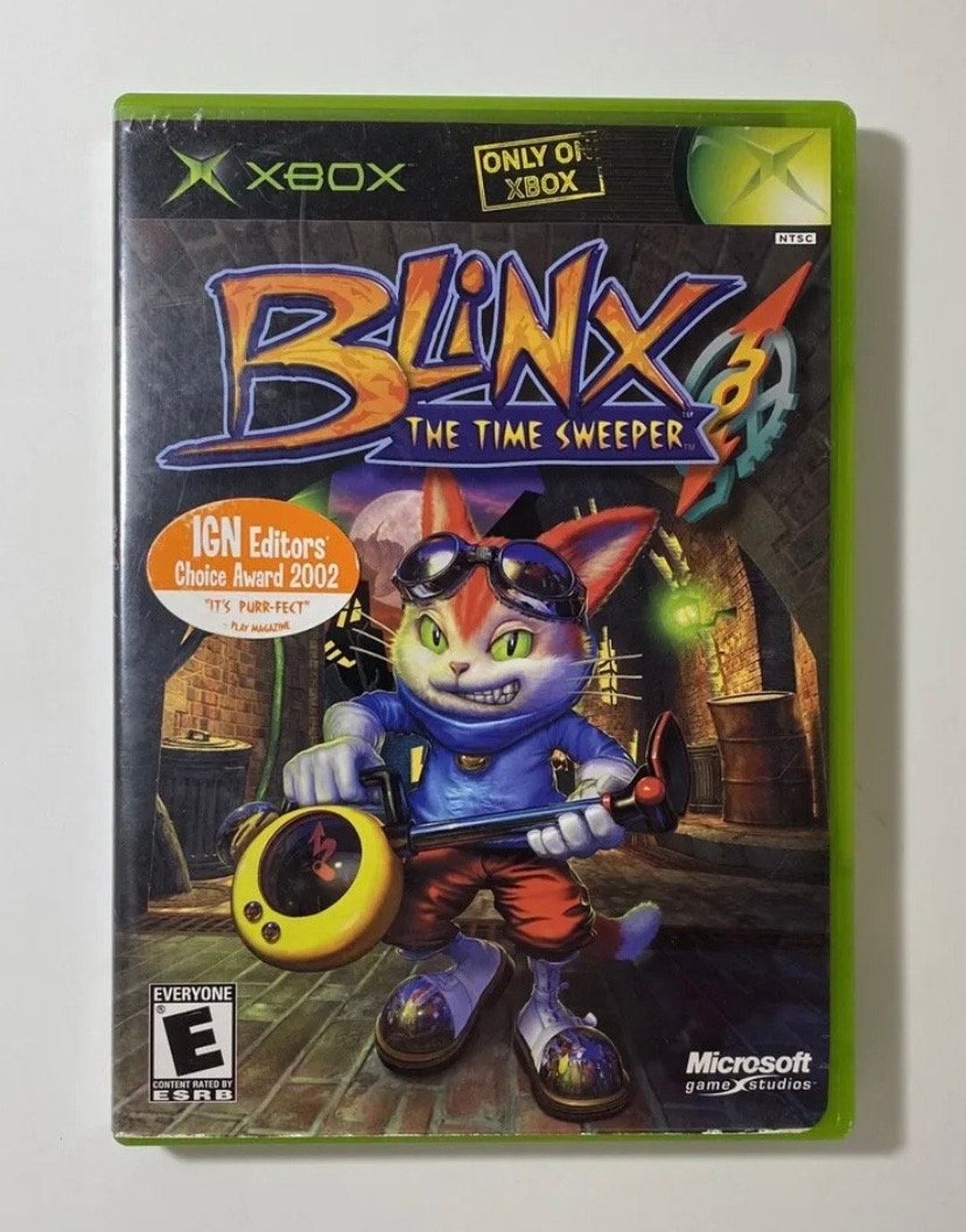 Xbox blinx: the Time Sweeper Game - Etsy
