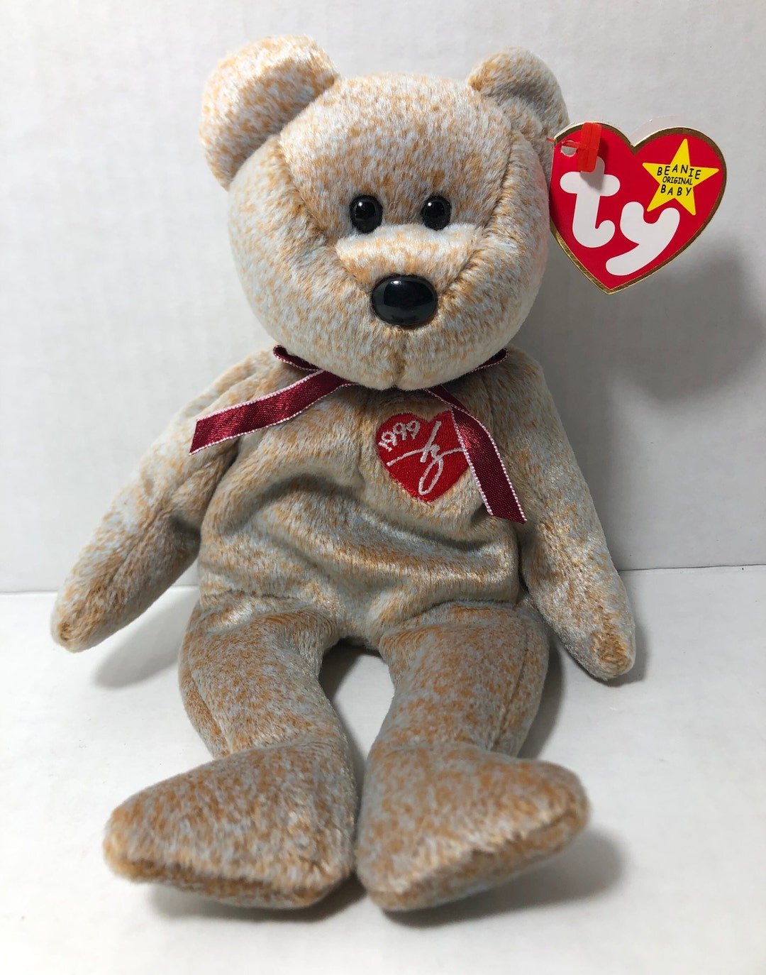 Beanie Baby "signature" Bear - Etsy